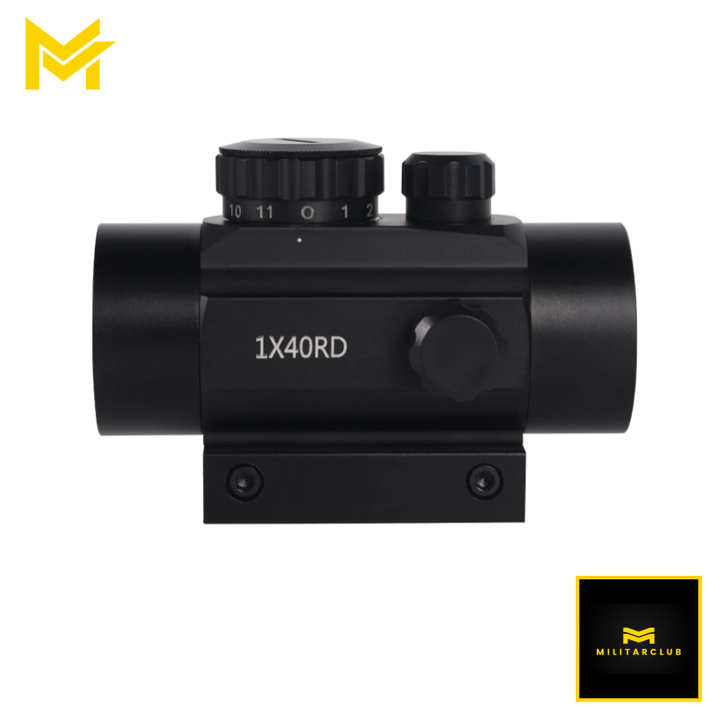 Mira Red Dot 1x40 - Loja de airsoft - equipamentos | Militar Club
