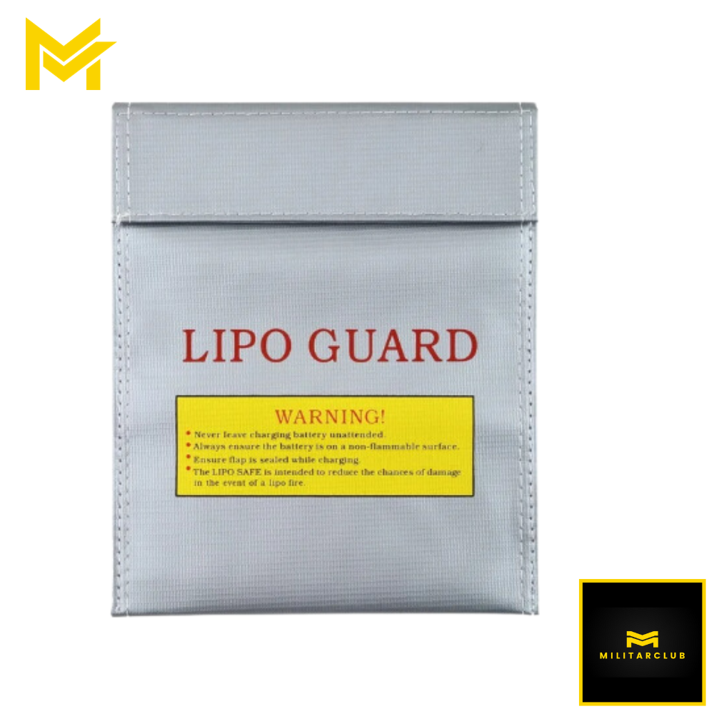 Saco Anti Chama Para Bateria Lipo Safe Guard Bag - MilitarClub - Loja ...