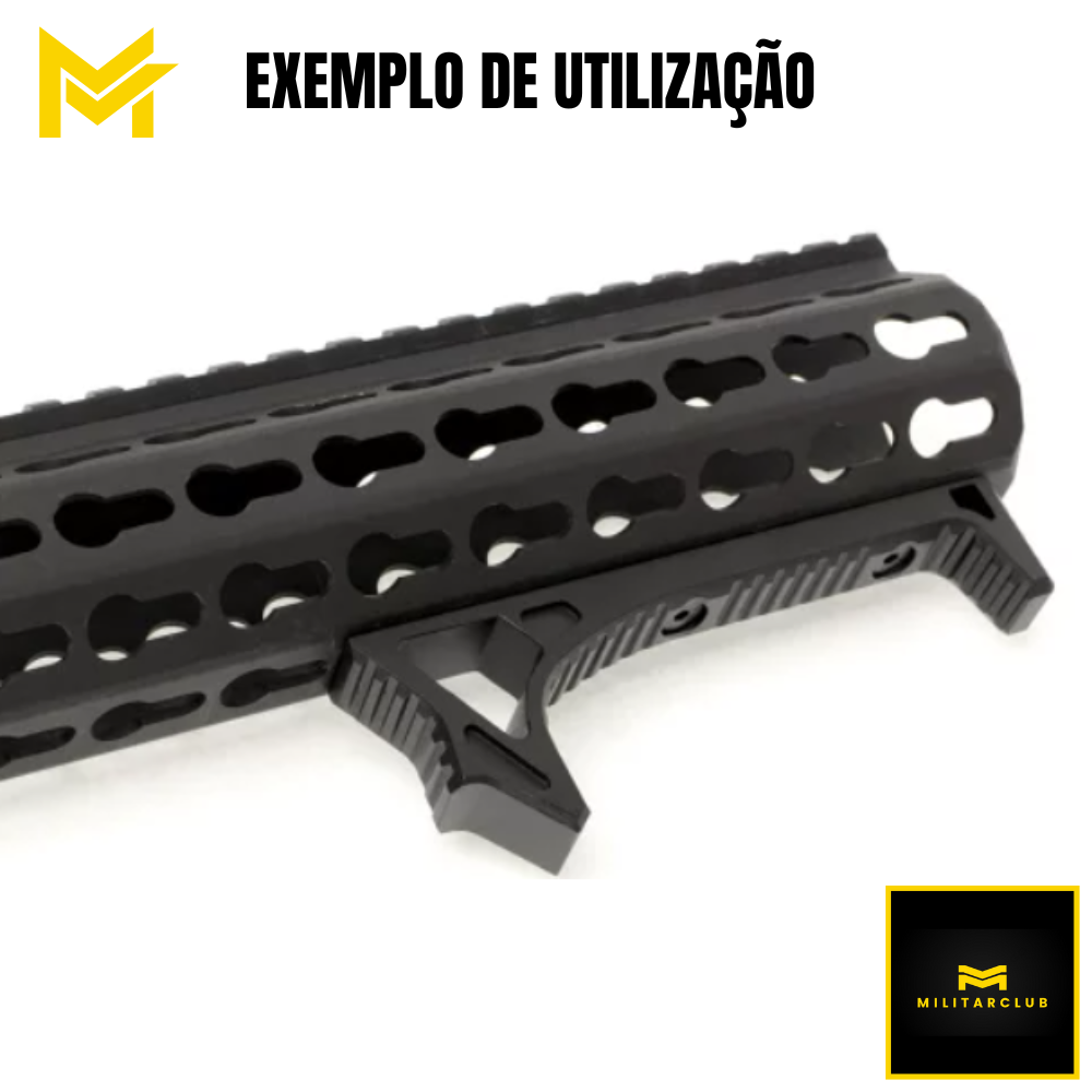 Front Hand Grip de Aluminio para trilho M-Lok - Loja de airsoft ...
