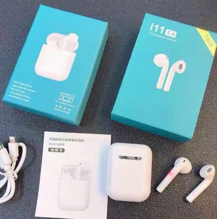 Fone Bluetooth Sem Fio I11 Tws 5.0 AirPods Tws I11 Bluetooth 5.0 ...