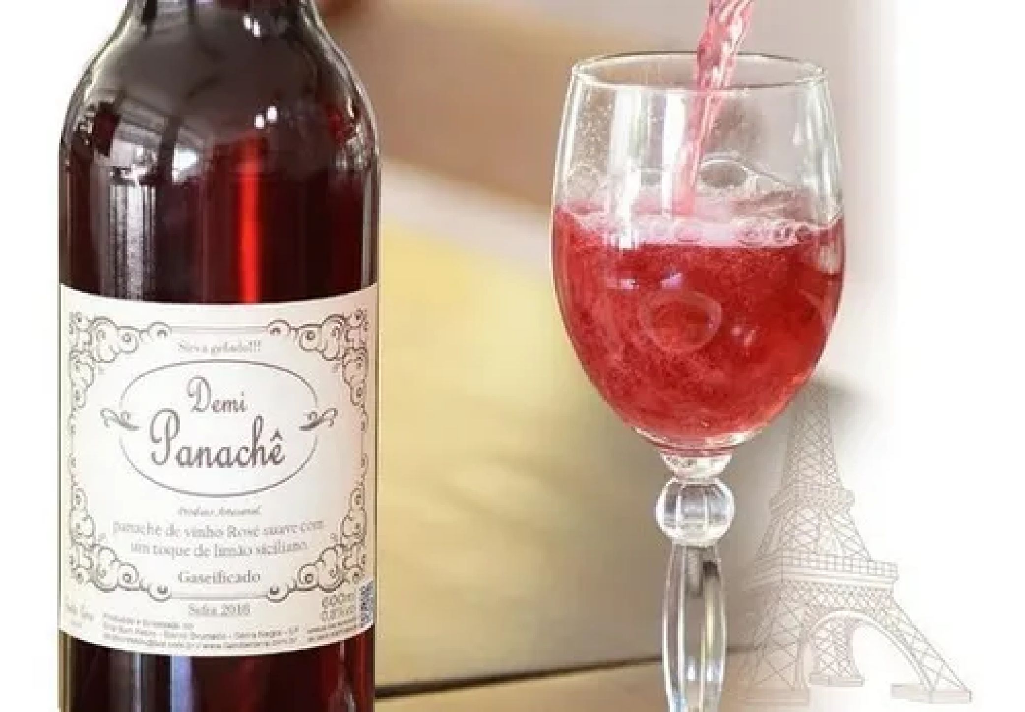 Demi Panachê 3 Unid. Família Carra Serra Negra Base De Vinho - Modernato