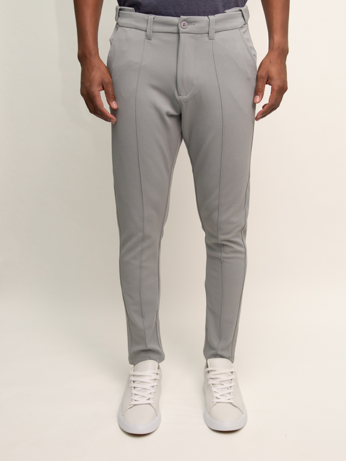 Calça Tech Moovex Slim Ville de France Masculina com Tecido Waffle ...
