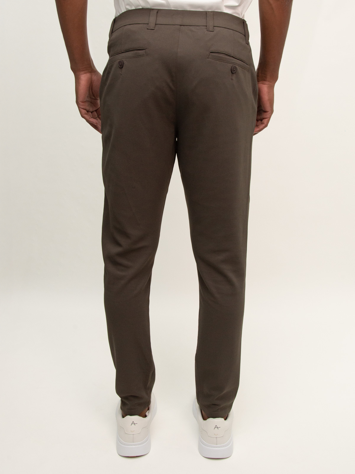Calça Tech Moovex Slim Ville de France Masculina com Tecido Waffle ...