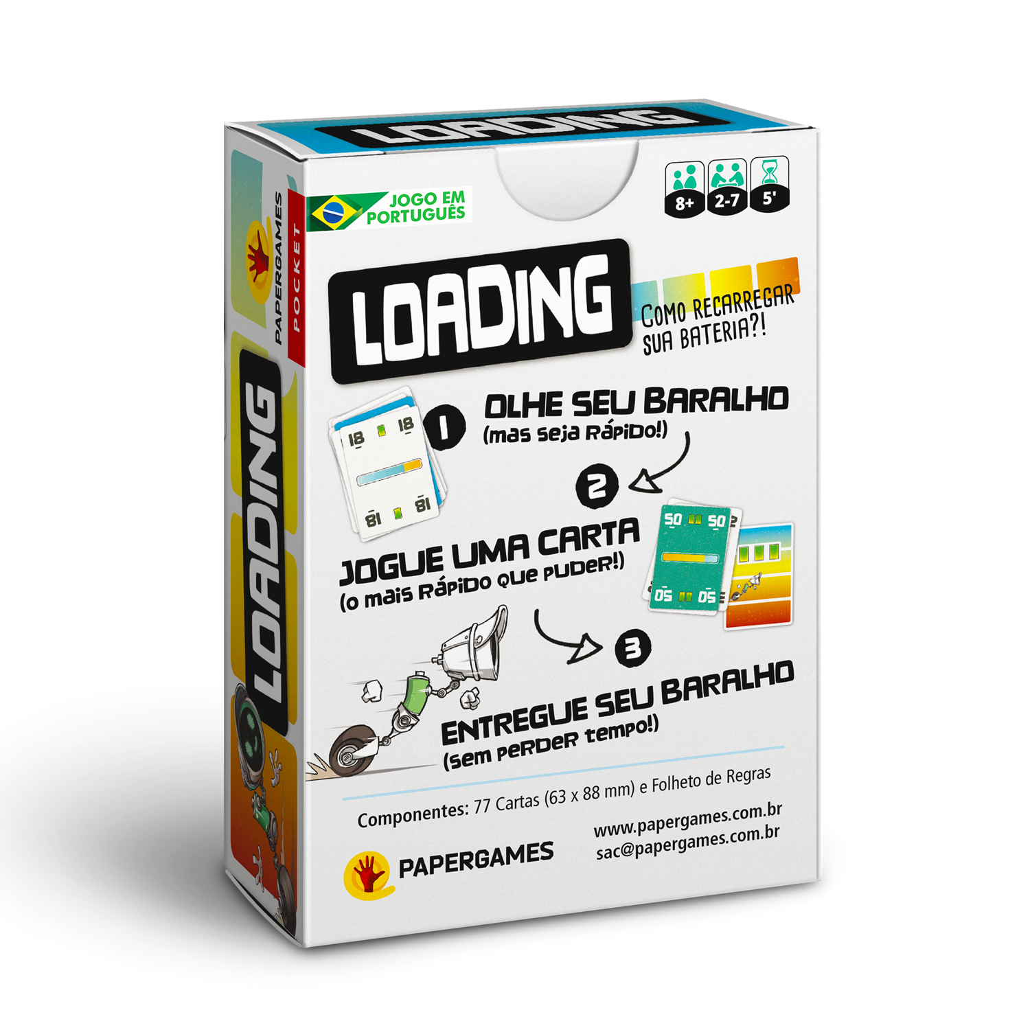 Loading - Jogo de Cartas - Papergames - Ludolica