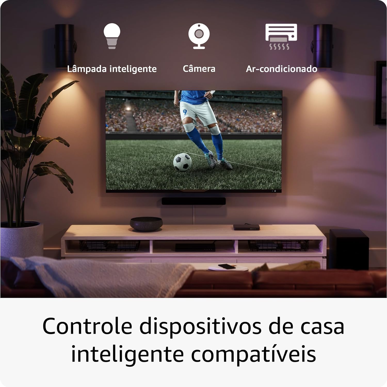 Novo Fire TV Stick 4K | Streaming com Dolby Vision/Atmos e suporte a wi ...