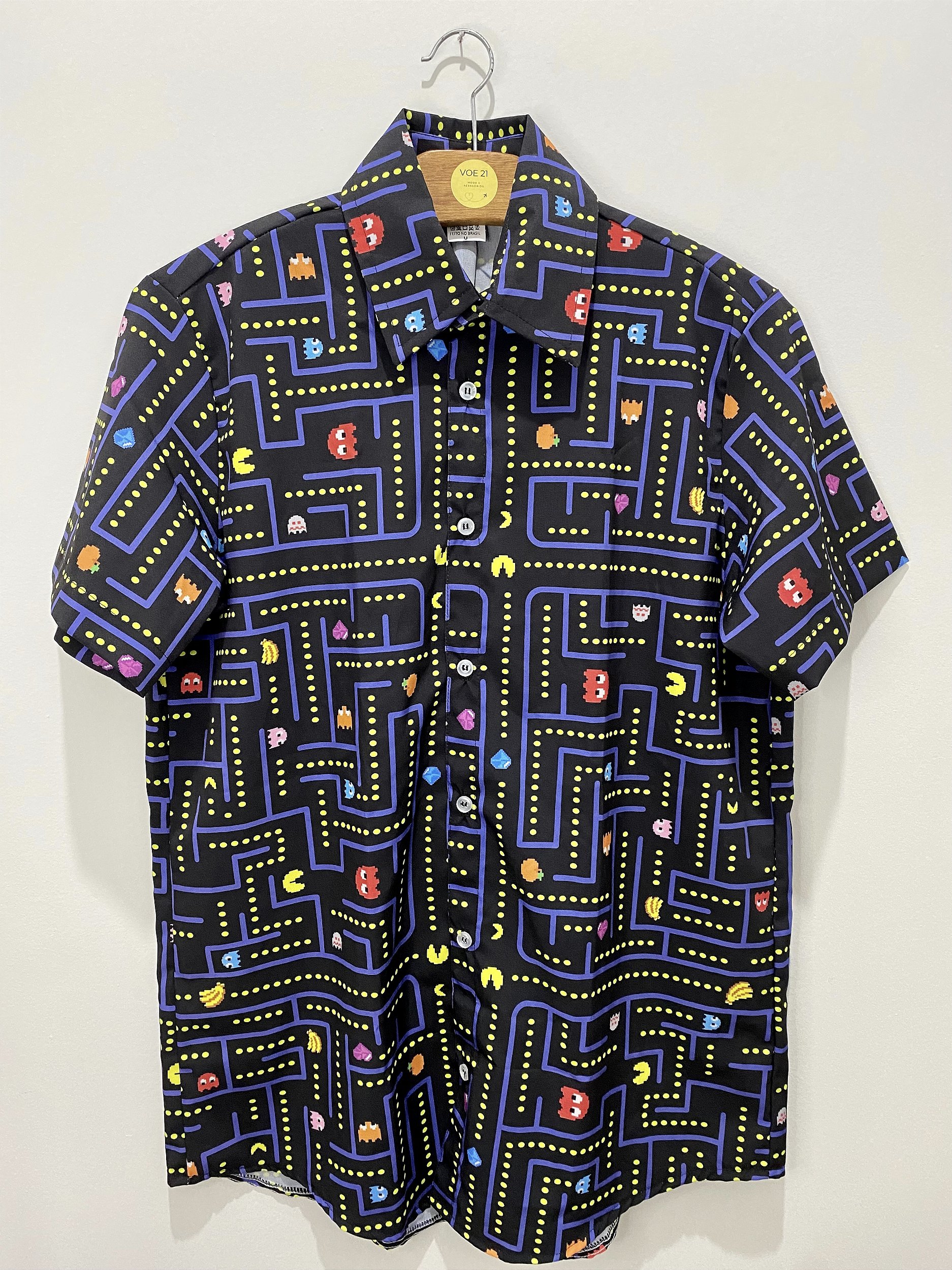 Camisa Pac-Man Plus - Voe 21 | Conforto e Estilo