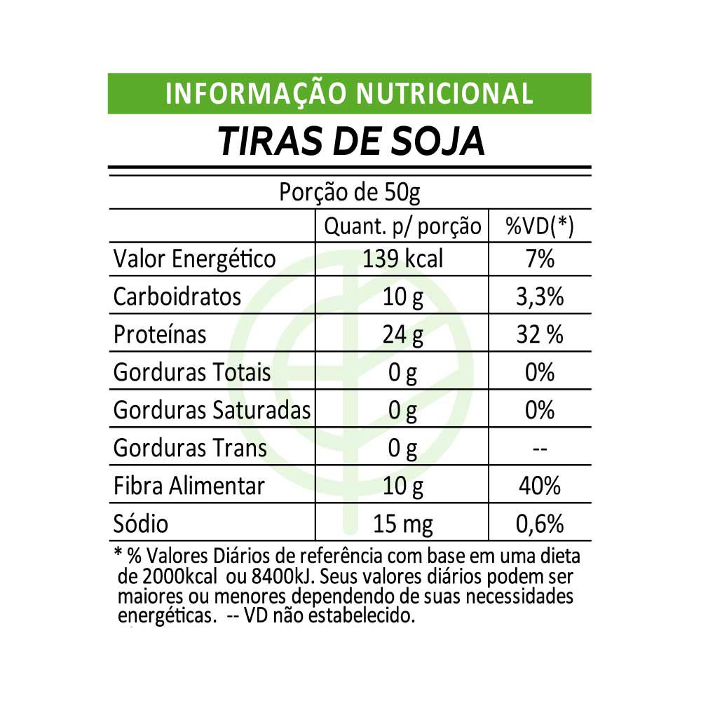Tiras De Soja Pacote 100g | Empório & Cia - Empório & Cia Produtos Naturais