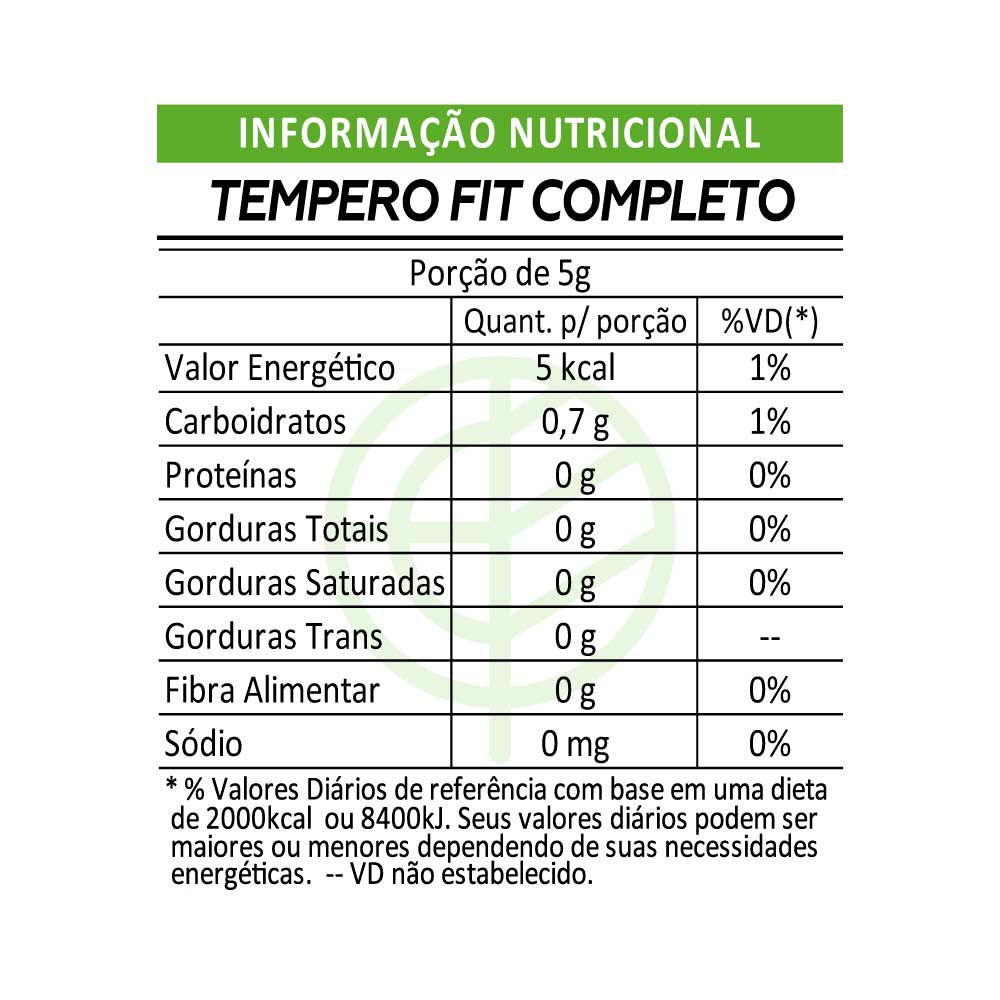 Tempero Fit Completo Pacote 500g | Empório & Cia - Empório & Cia ...