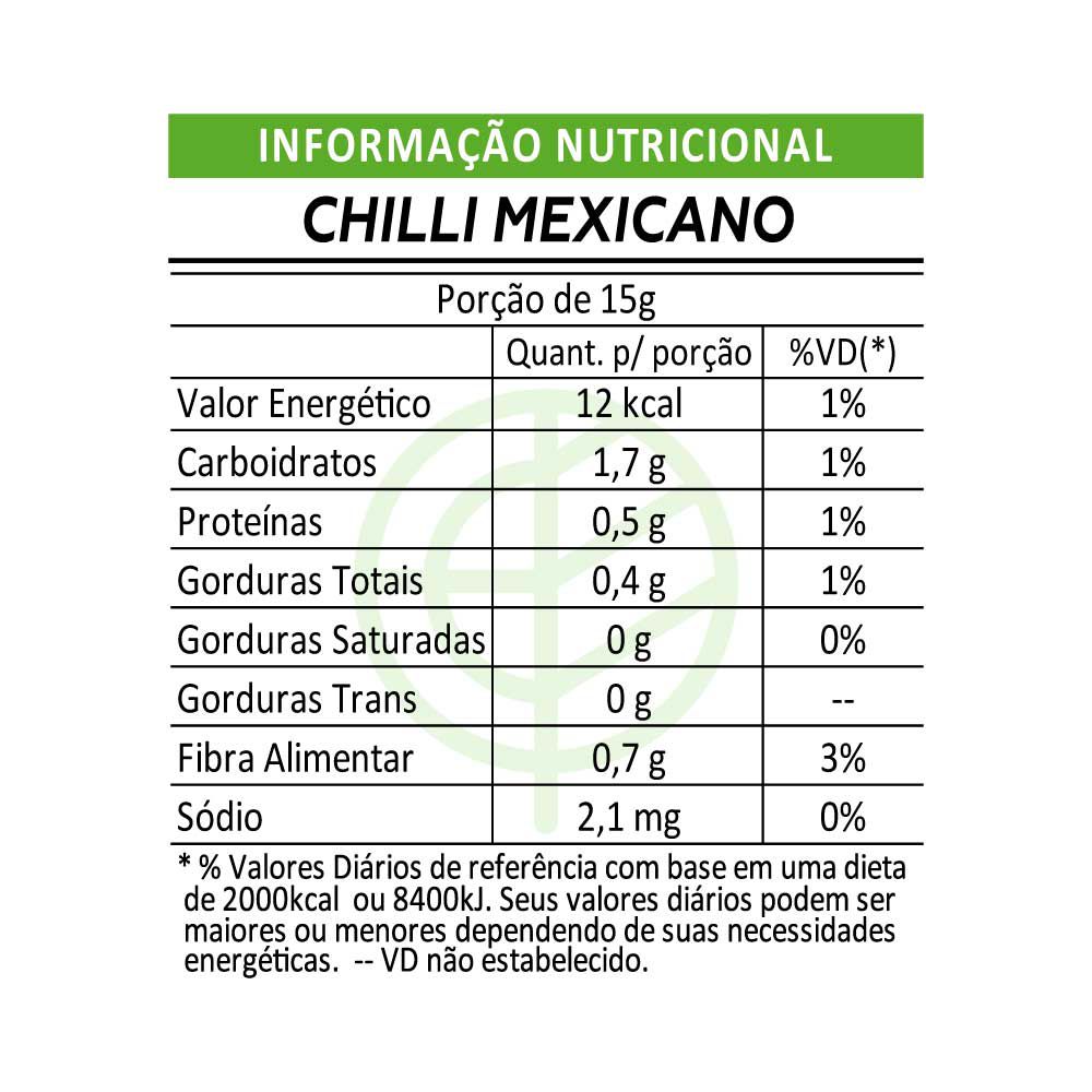 Chilli Mexicano Pacote 50g | Empório & Cia - Empório & Cia Produtos ...