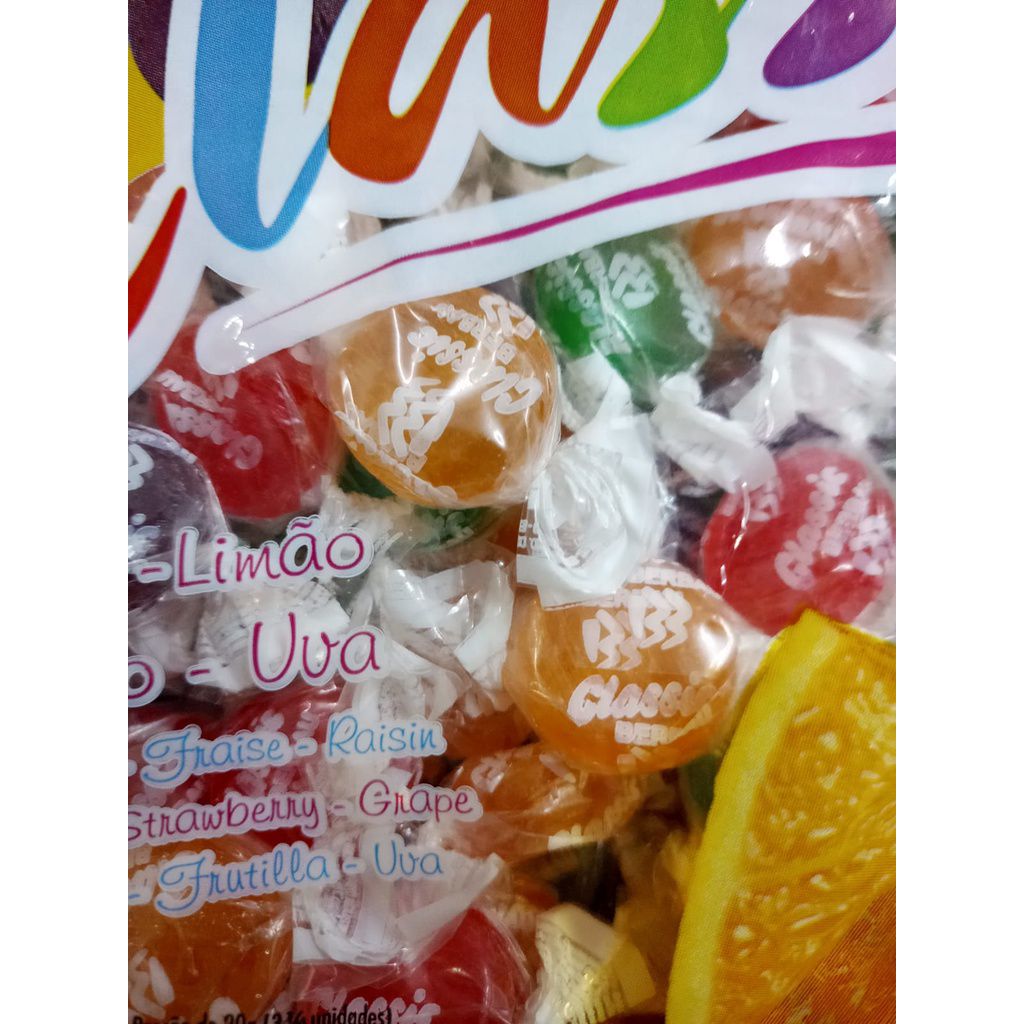 Bala Soft Classic 600g Sortida - Berbau - D.Ferreira Casa de Doces