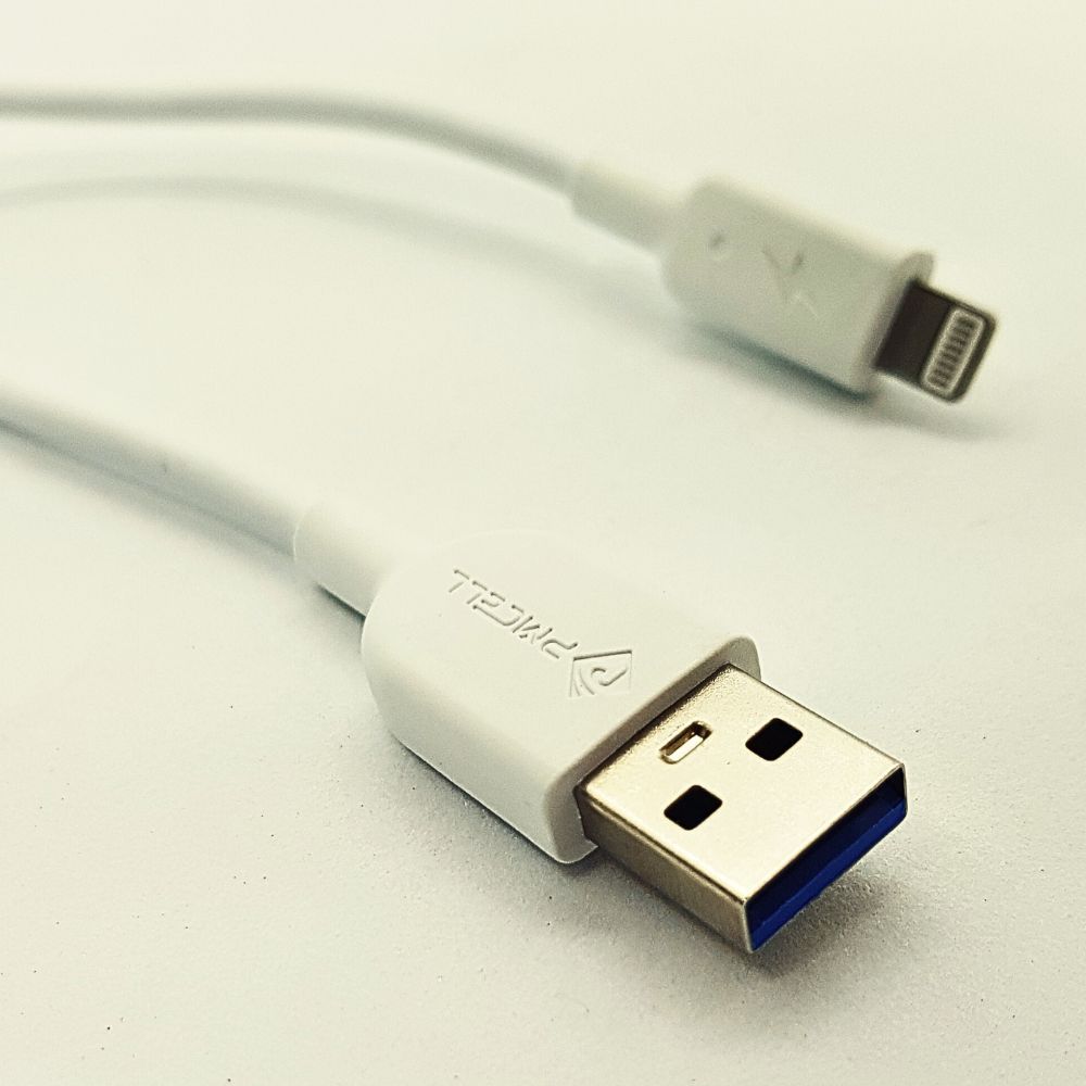Cabo USB Lightning para iPhone 500 Mbps 2 Metros - GFTech Acessórios
