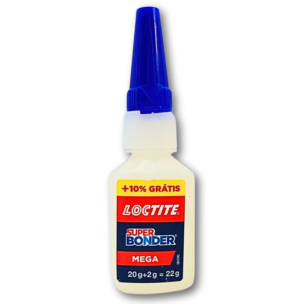 Cola Instantânea Super Bonder Mega Loctite 22g Transparente - GFTech ...