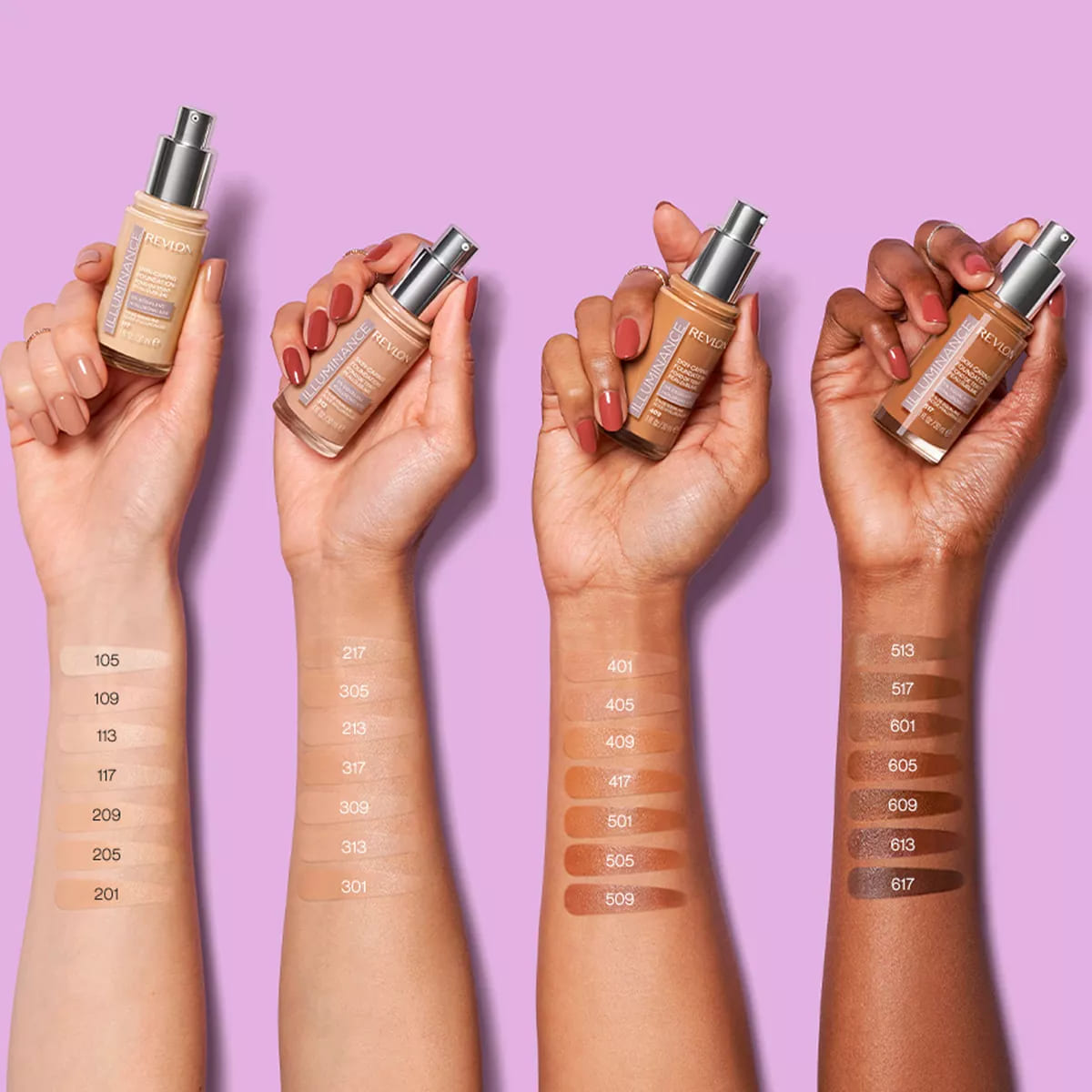 Base Revlon Illuminance Skin Caring 209 Buff Beige 30ml - Seculos Loja ...