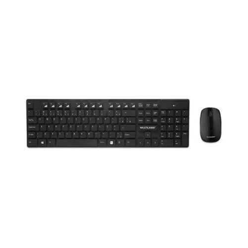 KIT TECLADO E MOUSE SEM FIO TECLA FLUTUANTE TC251 PRETO - MU - AB Tech ...