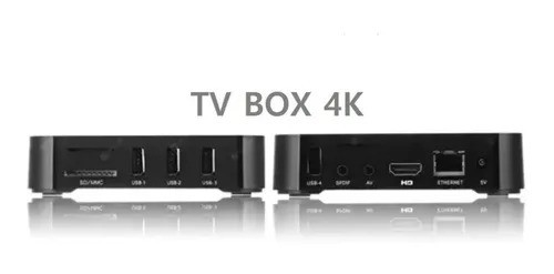 Aparelho 4k Adaptador Smart Tv Box - Case&Box