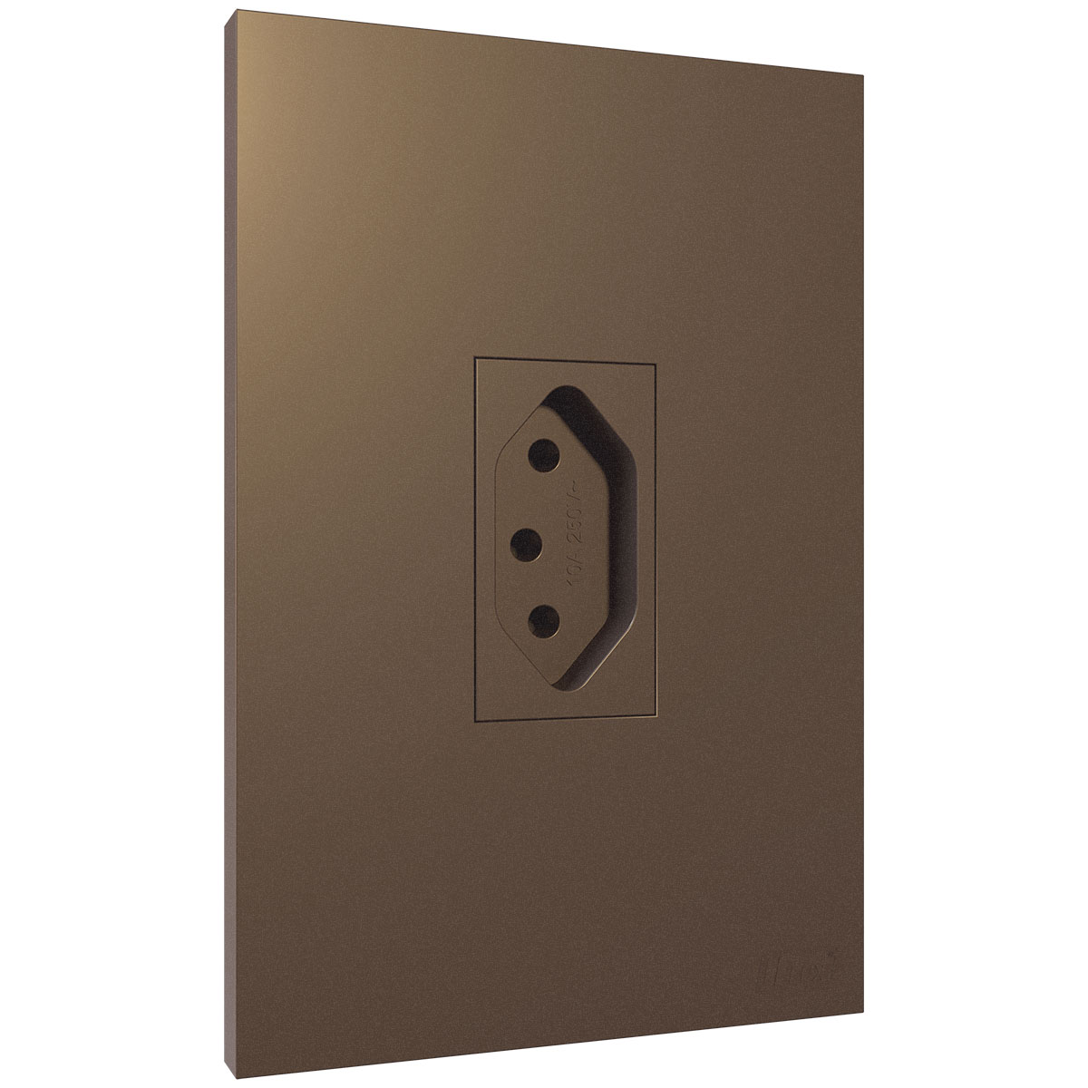 Conjunto Tomada 20A Recta Corten Fosco Blux - Multiprimer - Soluções em ...