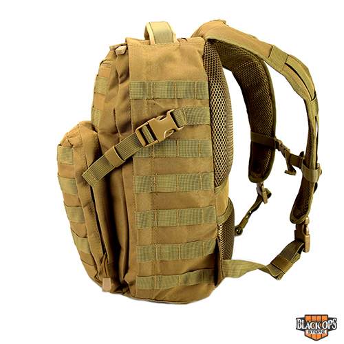 Mochila Tática Assault 15+2L - TAN - Blackops Store