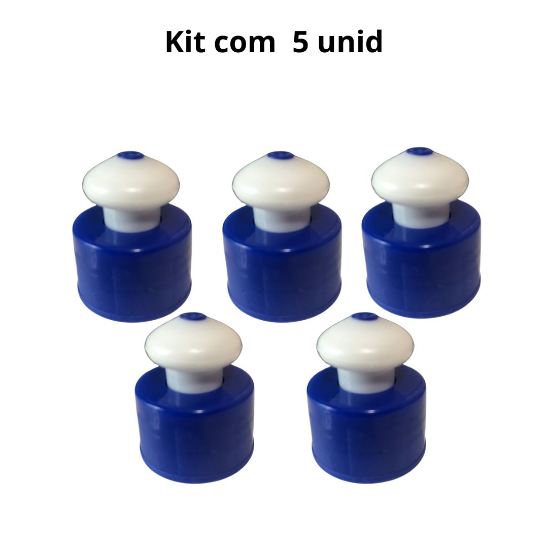 Kit 5 Tampas Push Pull 28mm PP - PROKLIN