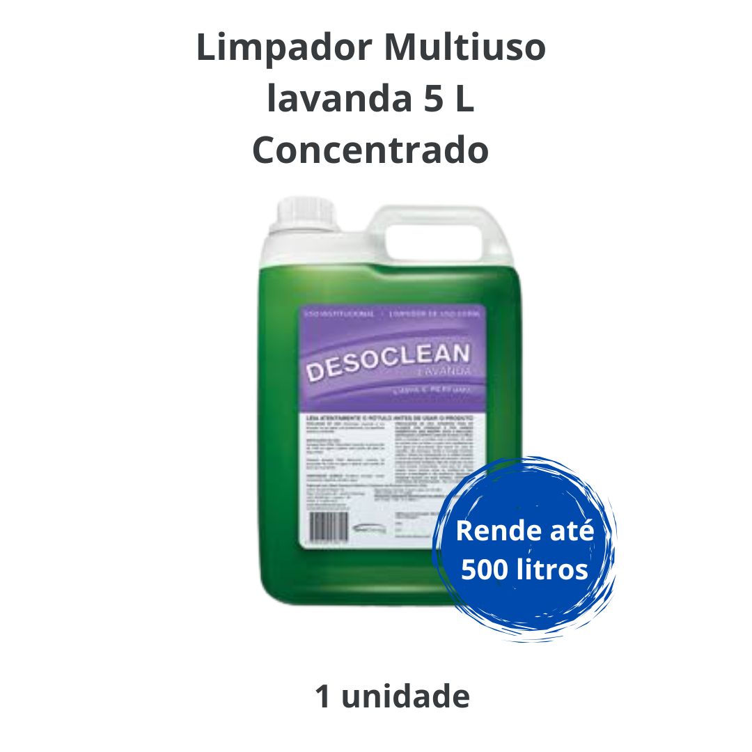 Kit Limpeza Geral Diária -Multiuso Concentrado + Acessórios - PROKLIN