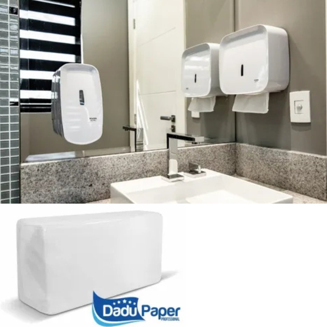 Papel Toalha Interfolha 2 Dobras Com 2000 Folhas Dadu Light - PROKLIN