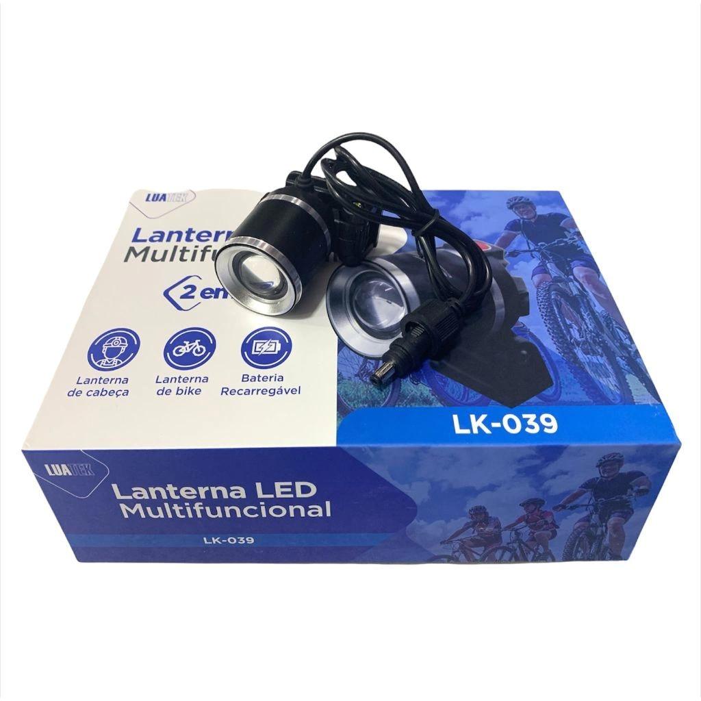 LANTERNA DE LED PARA CABECA LK-039 - Gimix informatica