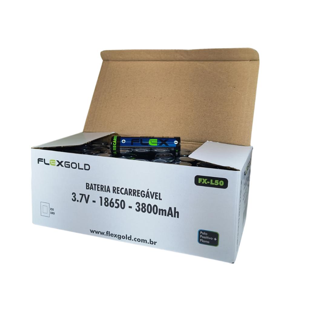 BATERIA/PILHA RECAR. MARCA: FLEX MOD. FX-L50 - Gimix informatica