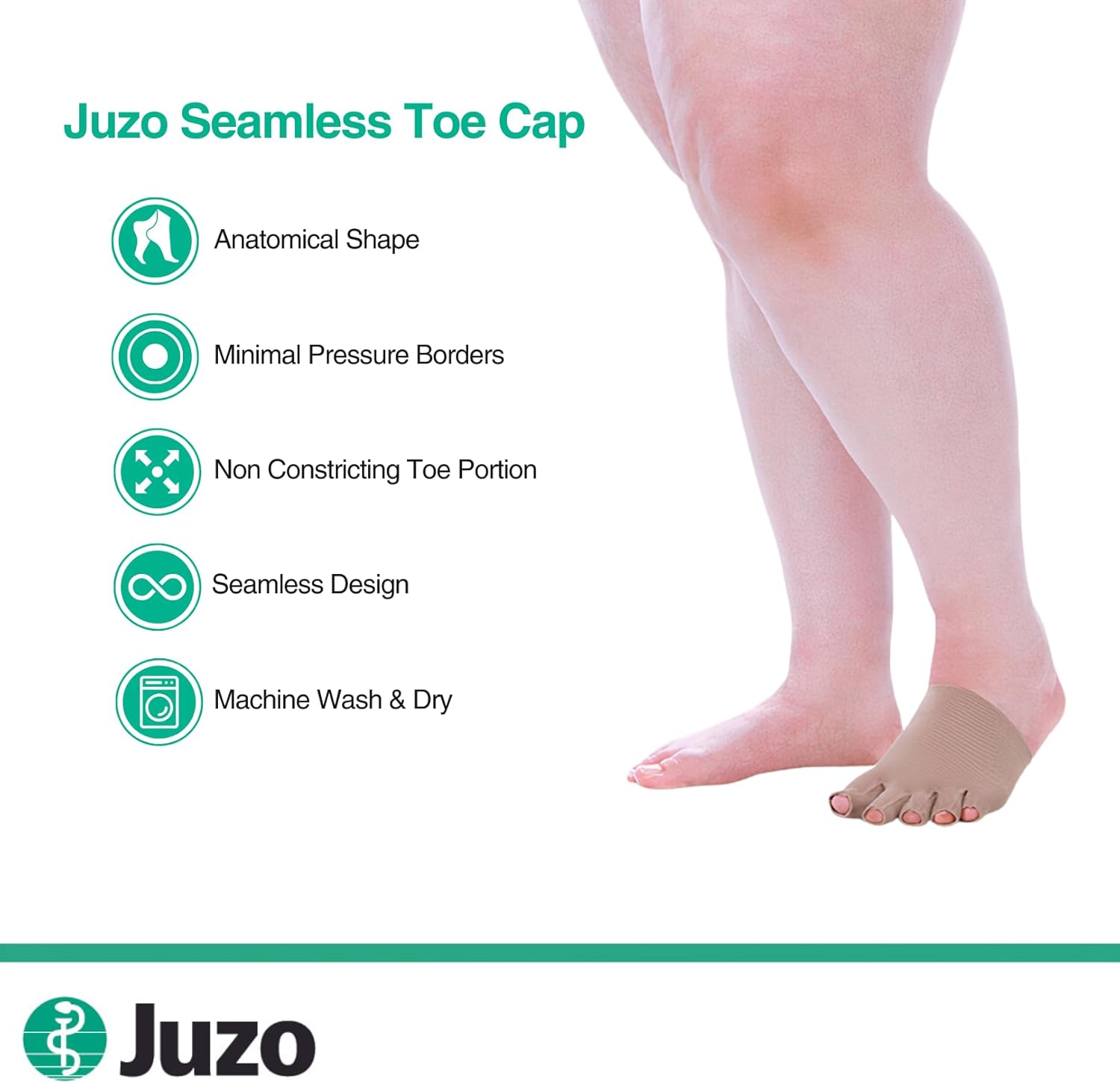 Toe Cap Juzo Classic Seamless 30-40mmhg - Absoluta Medical