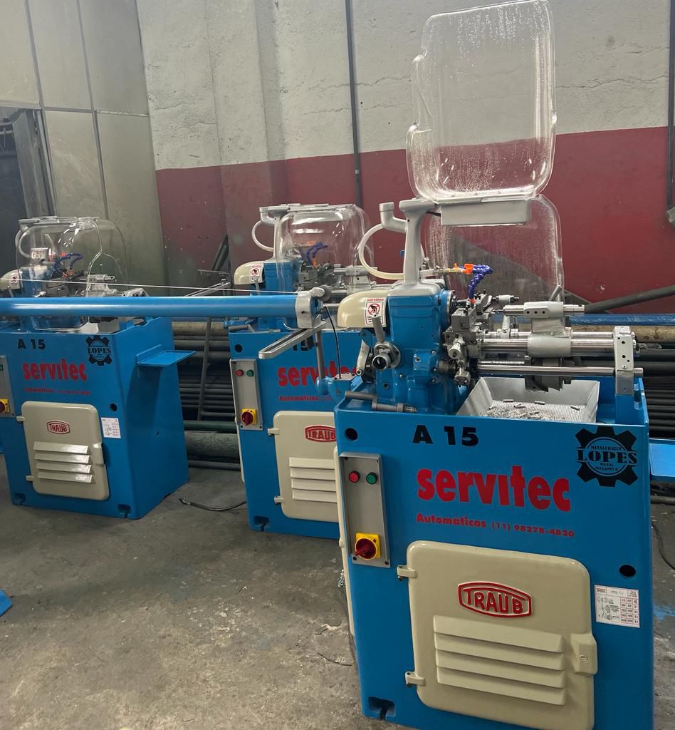 Torno Automático Traub A15, Torno Traub - Servitec Automáticos