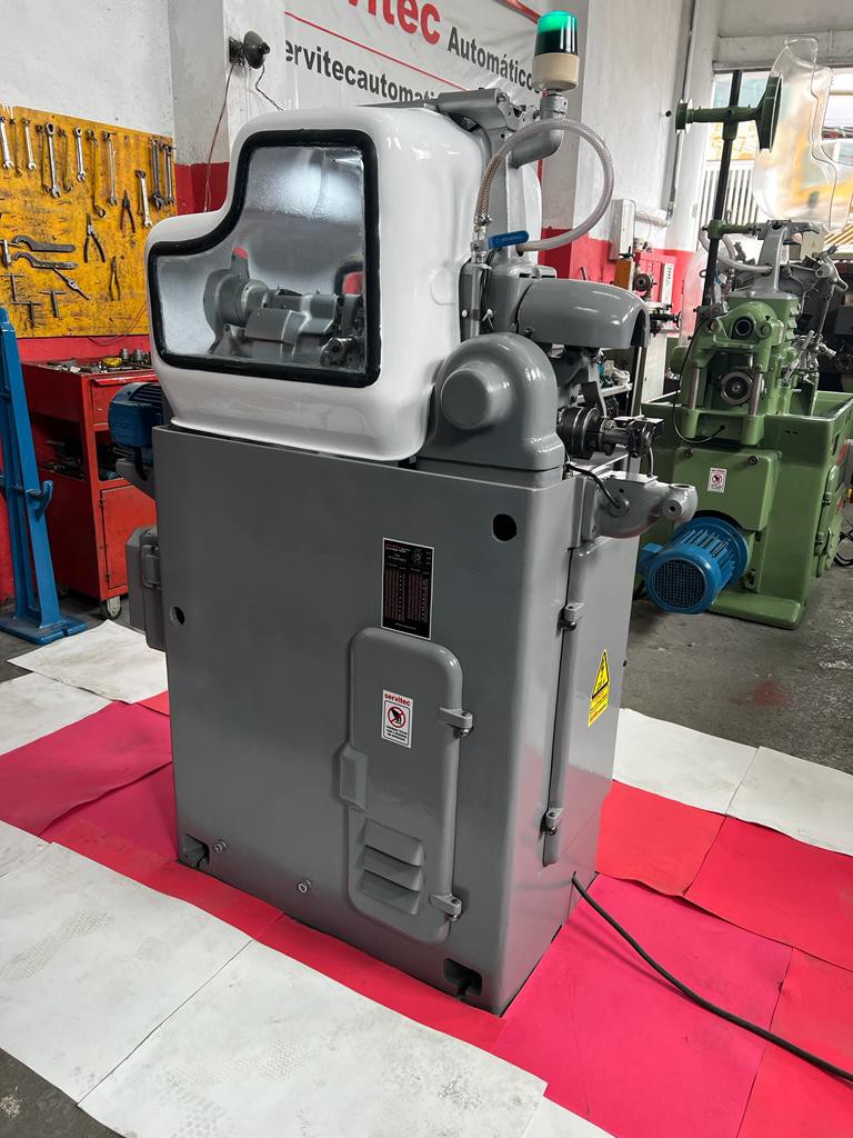 Torno automático Traub A25 com Bgse - Reformado - Servitec Automáticos