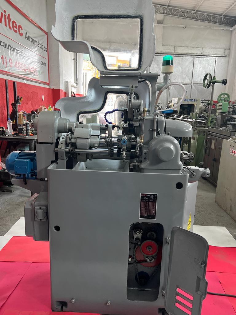 Torno automático Traub A25 com Bgse - Reformado - Servitec Automáticos