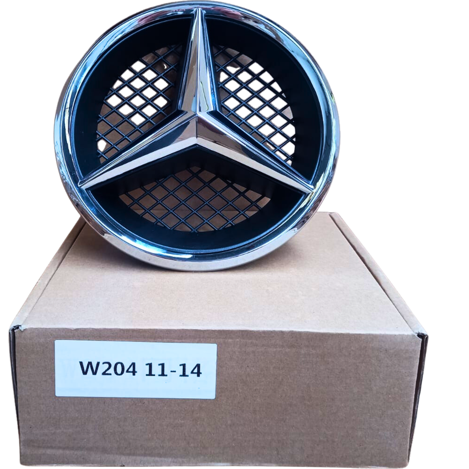 Emblema Logo Estrela Original Mercedes W204 2008 - 2014 - Brazil Auto Parts