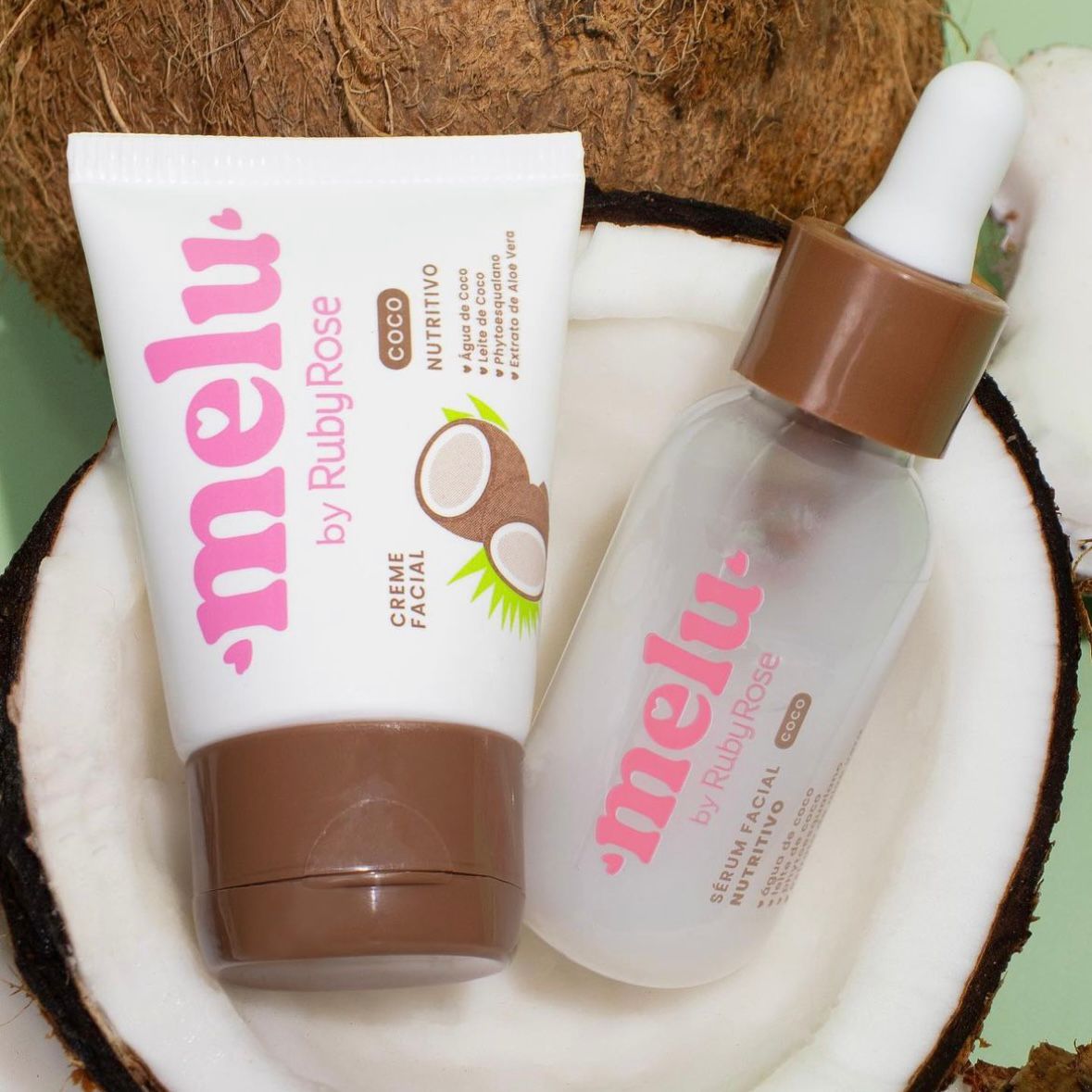Creme Facial Nutritivo Coco - Melu by Ruby Rose - Imagine Tudo Isso