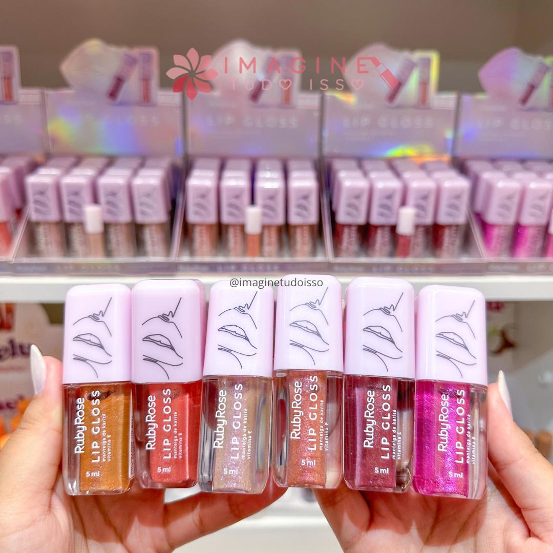 Lip Gloss Brilhante Firefly - Ruby Rose - Imagine Tudo Isso