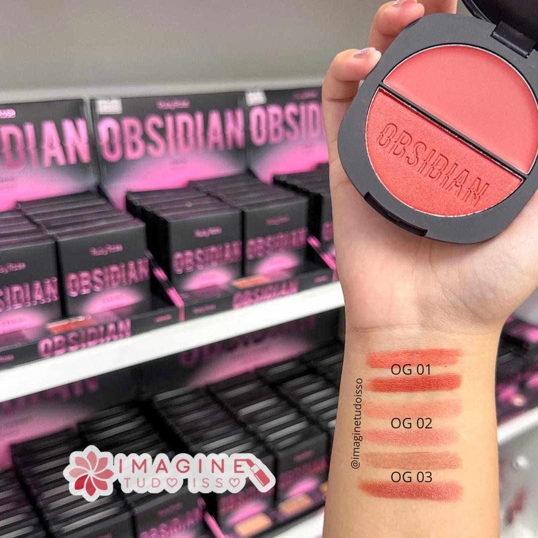 Blush Duo Gemini Obsidian cor OG02 - Ruby Rose - Imagine Tudo Isso