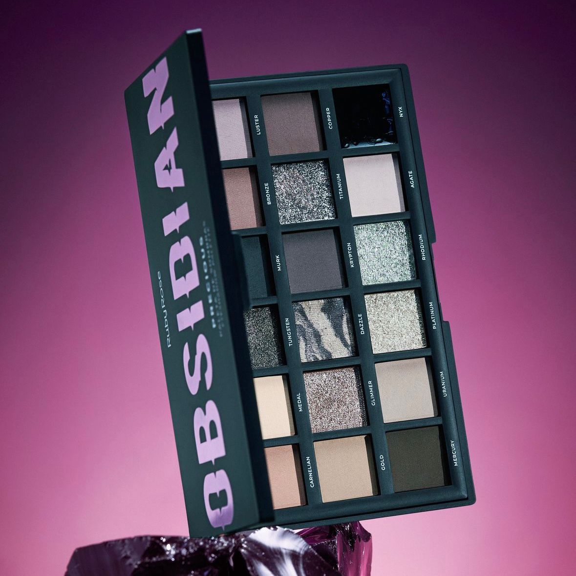 Paleta de Sombras Precious Obsidian - Ruby Rose - Imagine Tudo Isso