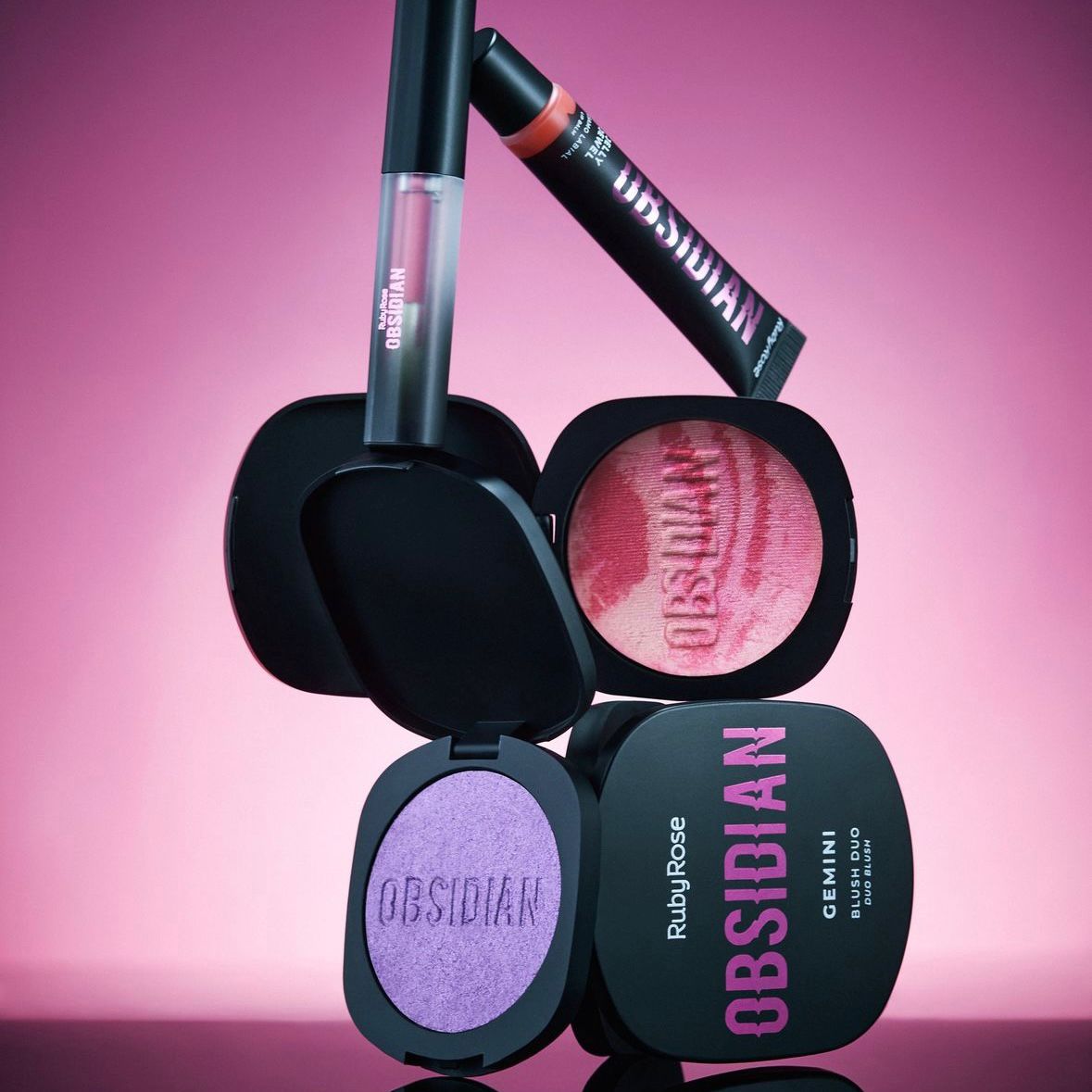 Lip Balm Jelly Jewel Obsidian cor Onix - Ruby Rose - Imagine Tudo Isso