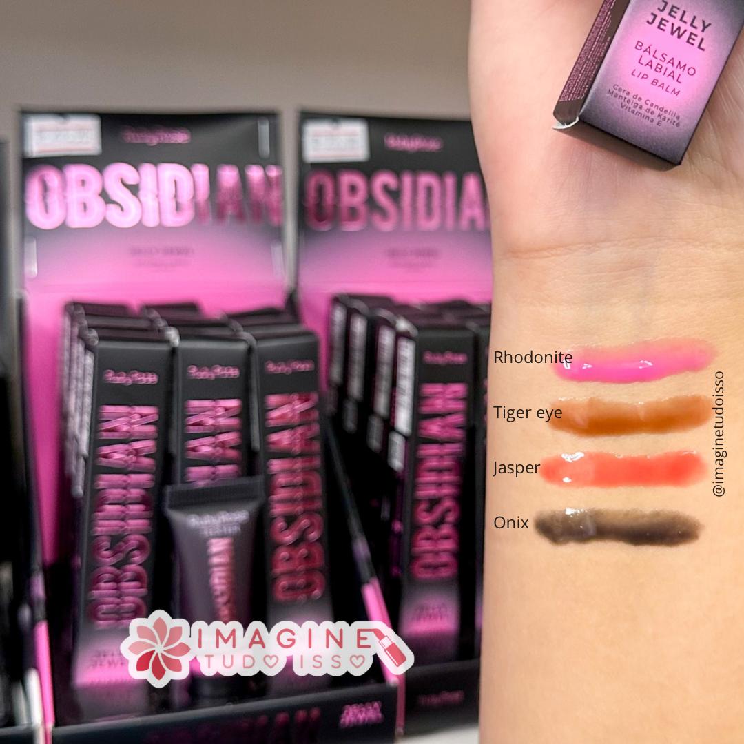 Lip Balm Jelly Jewel Obsidian cor Tiger Eye - Ruby Rose - Imagine Tudo Isso