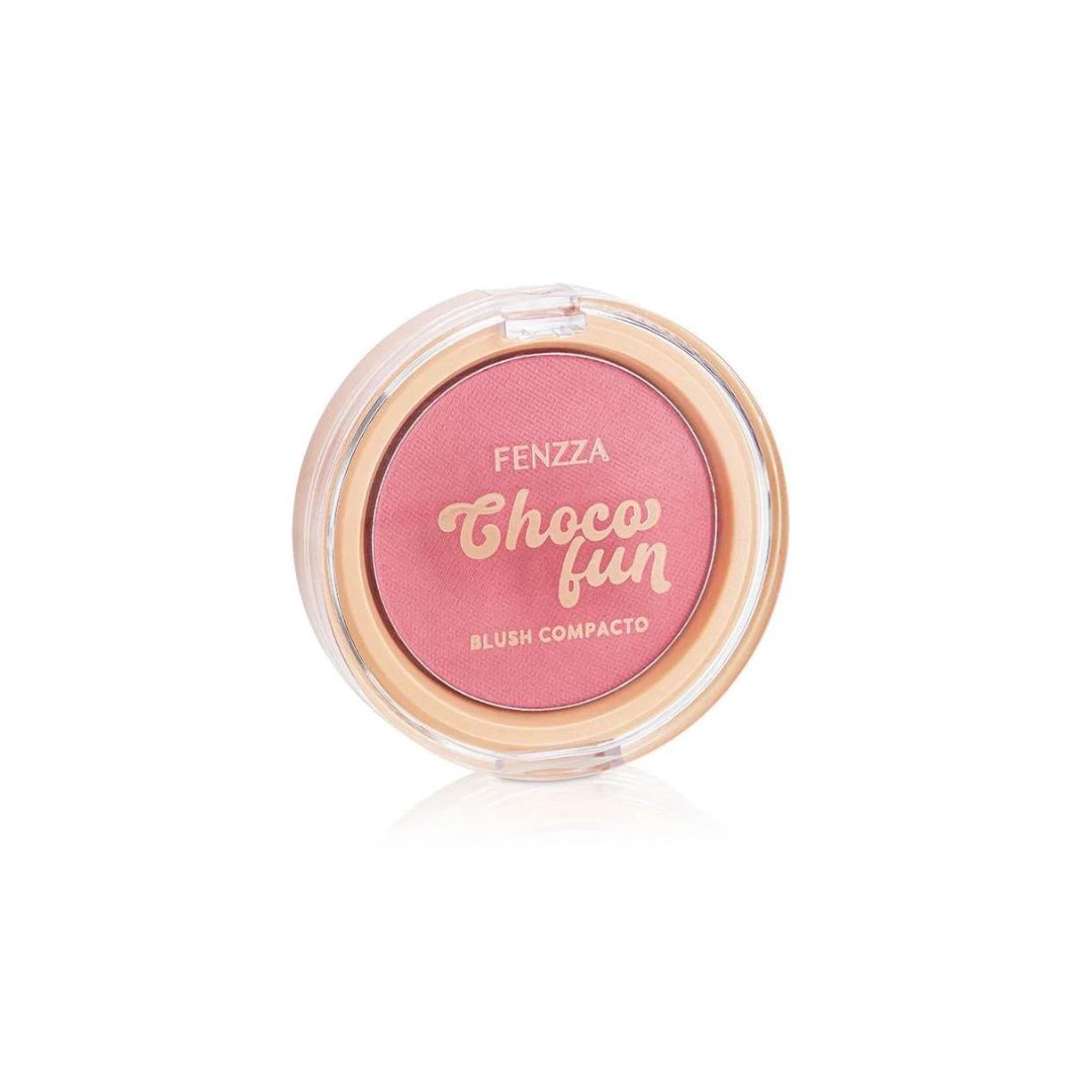 Blush Compacto Choco Fun (COR Ruby) - Fenzza - Imagine Tudo Isso