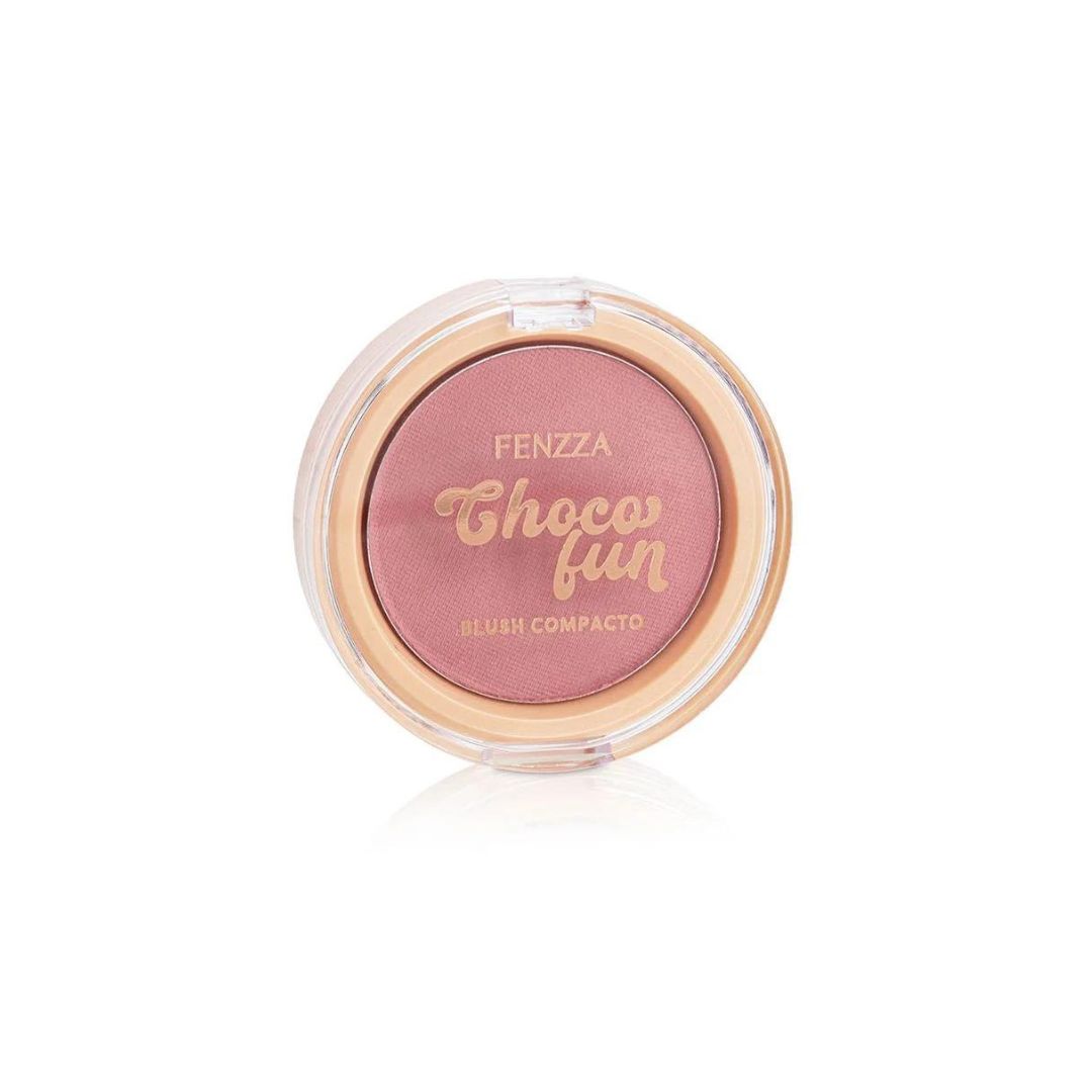 Blush Compacto Choco Fun (COR Vanille) - Fenzza - Imagine Tudo Isso
