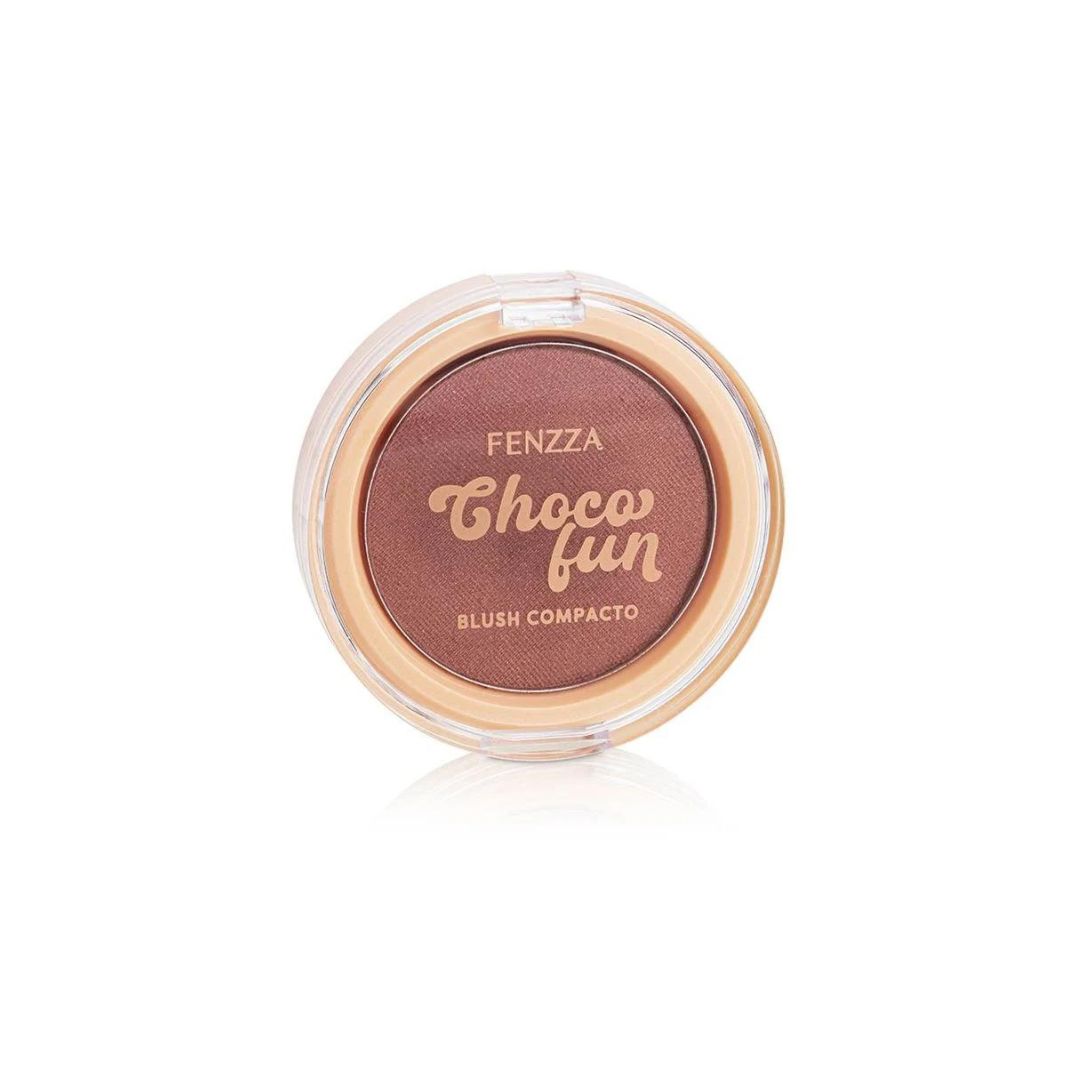 Blush Compacto Choco Fun (COR Belga) - Fenzza - Imagine Tudo Isso
