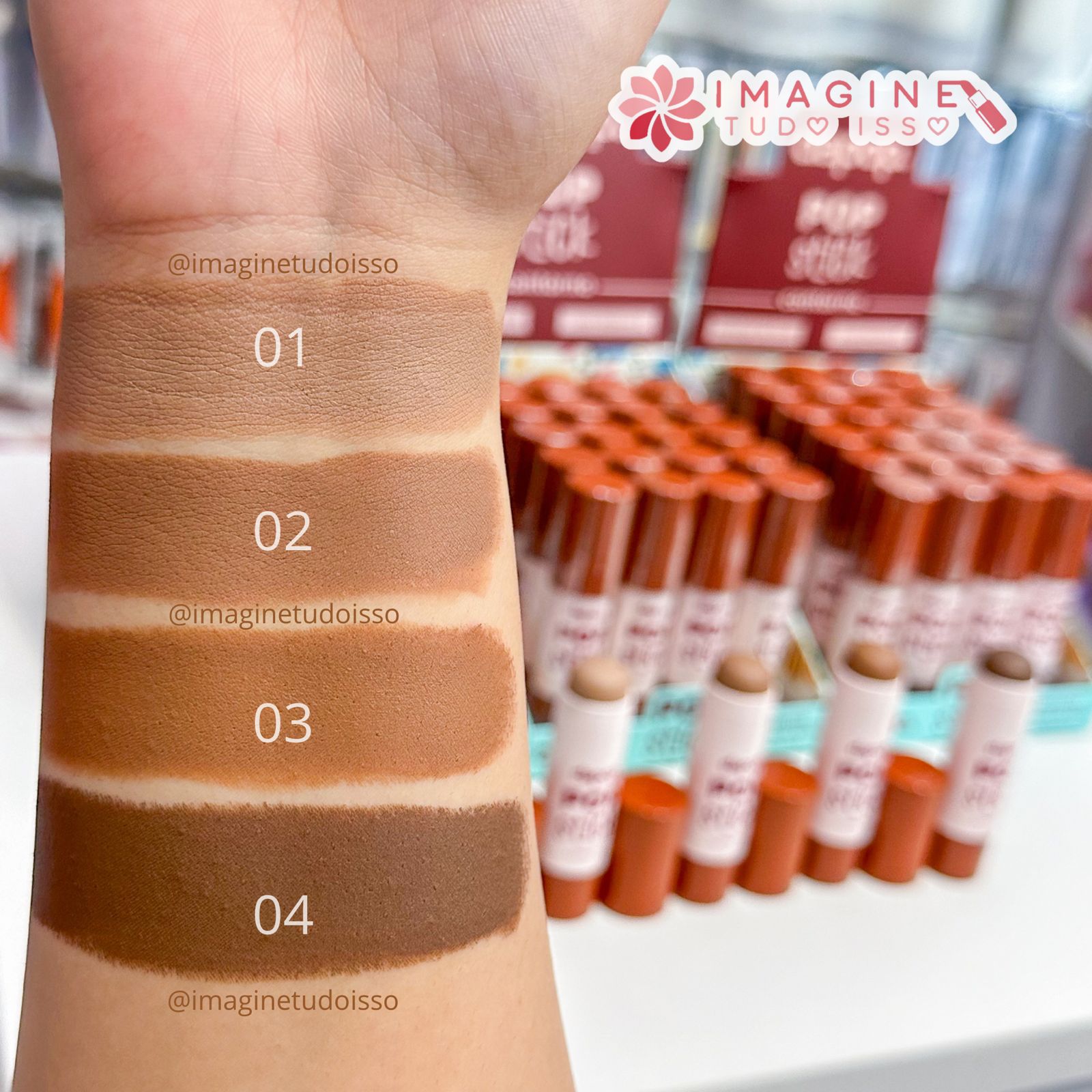 Contorno Pop Stick (COR 01) - Dapop - Imagine Tudo Isso