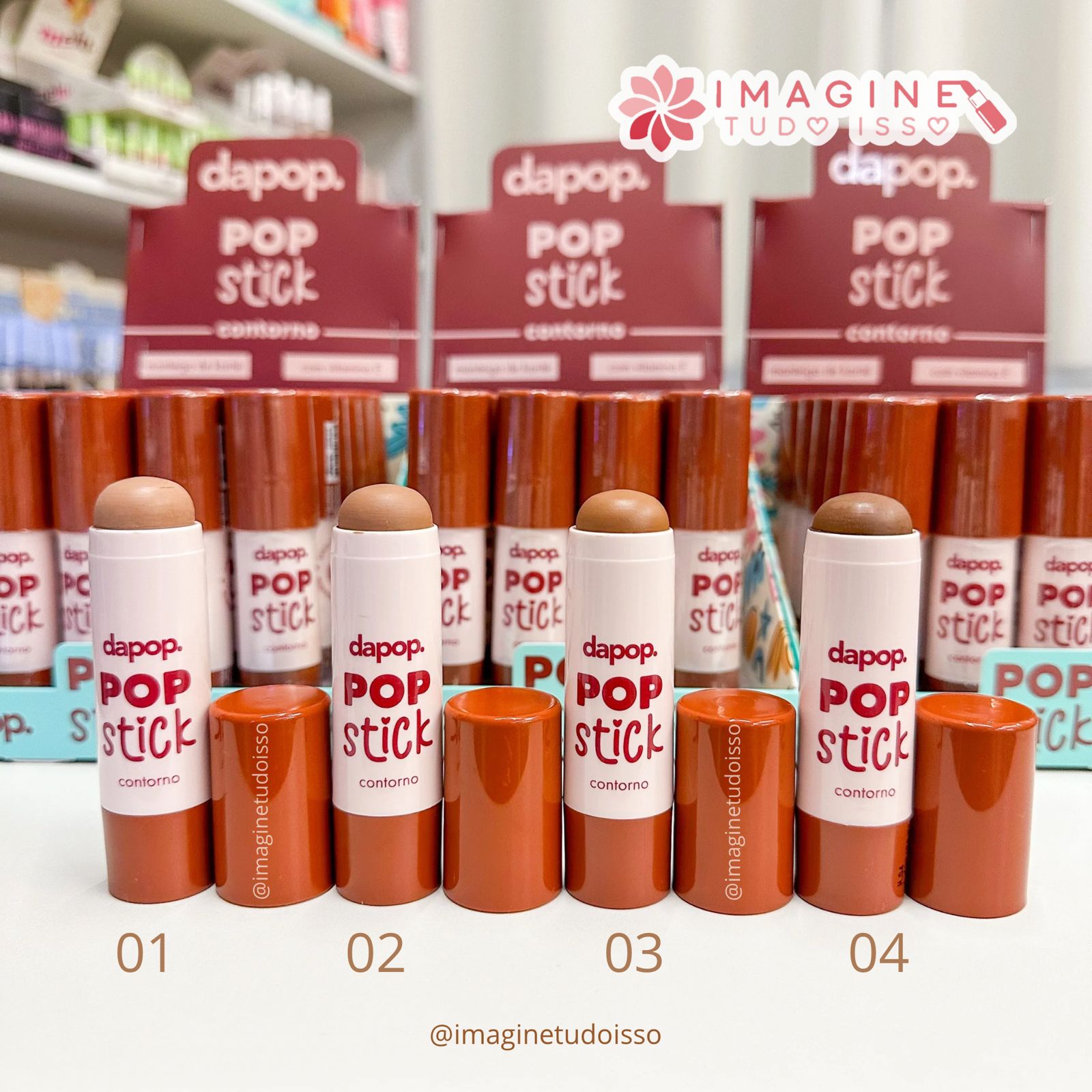 Contorno Pop Stick (COR 02) - Dapop - Imagine Tudo Isso