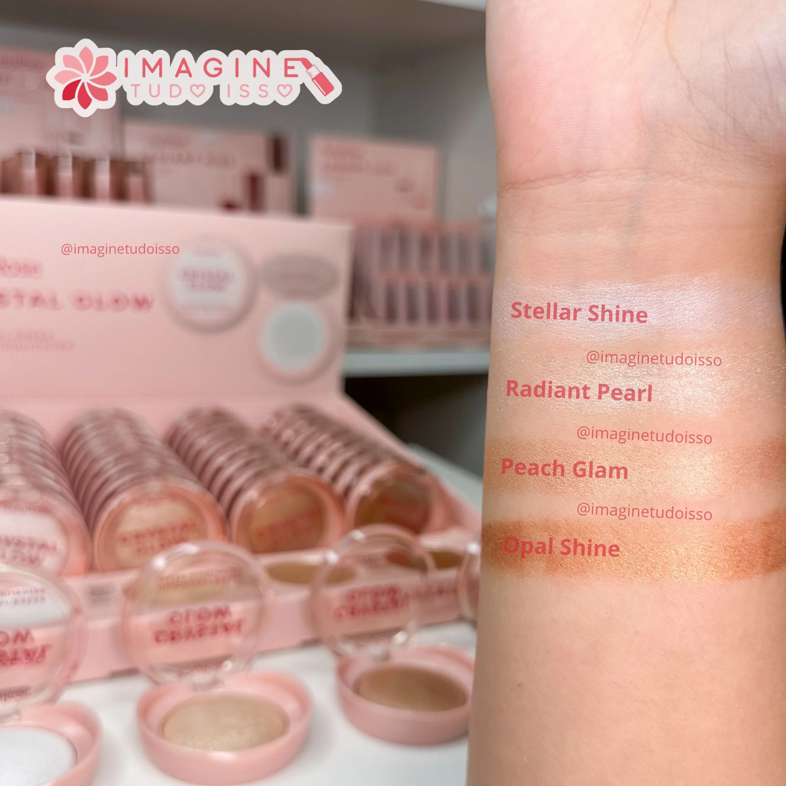 Iluminador Baked Crystal Glow (COR Stellar Shine) - Ruby Rose - Imagine ...