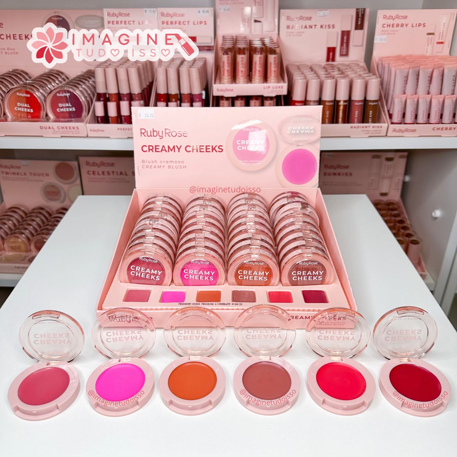 Blush Cremoso Creamy Cheeks (COR Peachy Vibe) - Ruby Rose - Imagine ...