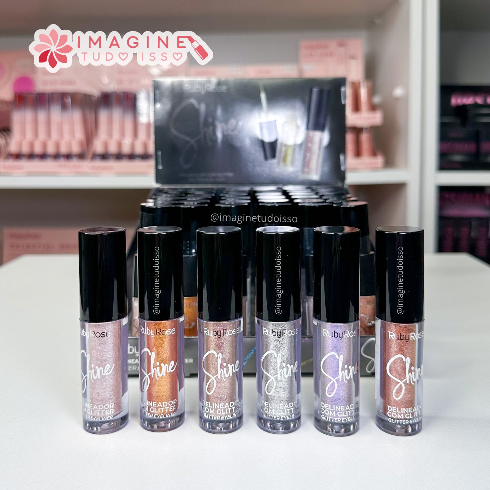 Delineador Com Glittler Shine (COR - Copper Spark) - Ruby Rose ...