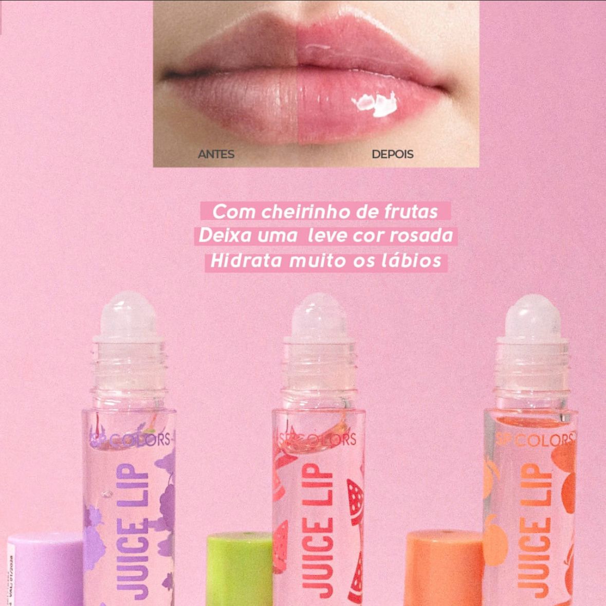 Lip Oil Juice Lip Melancia (COR 3) - SP Colors - Imagine Tudo Isso