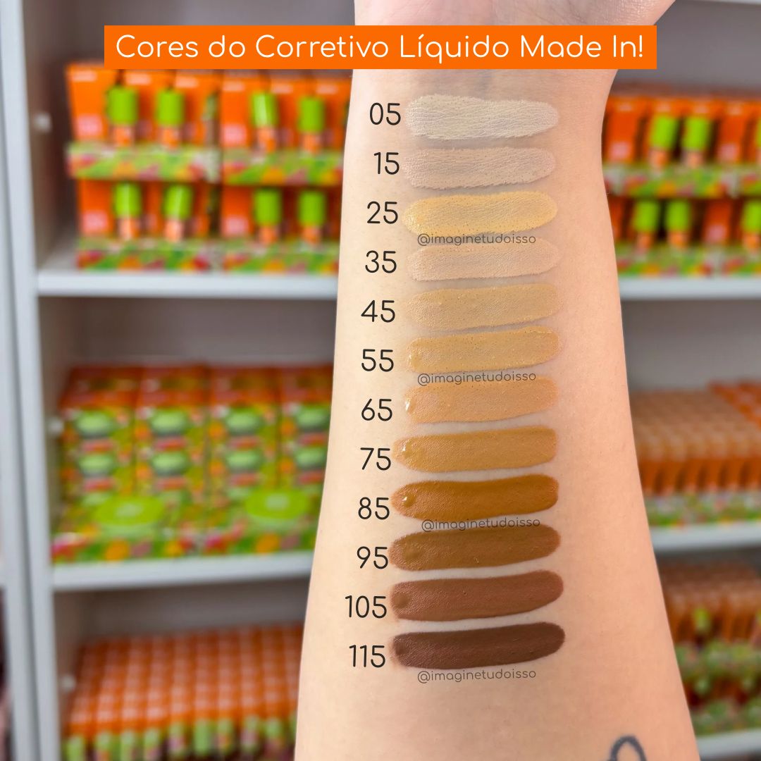 Corretivo Líquido Coisa Mais Linda Made In! (COR 45) - Melu by Ruby ...