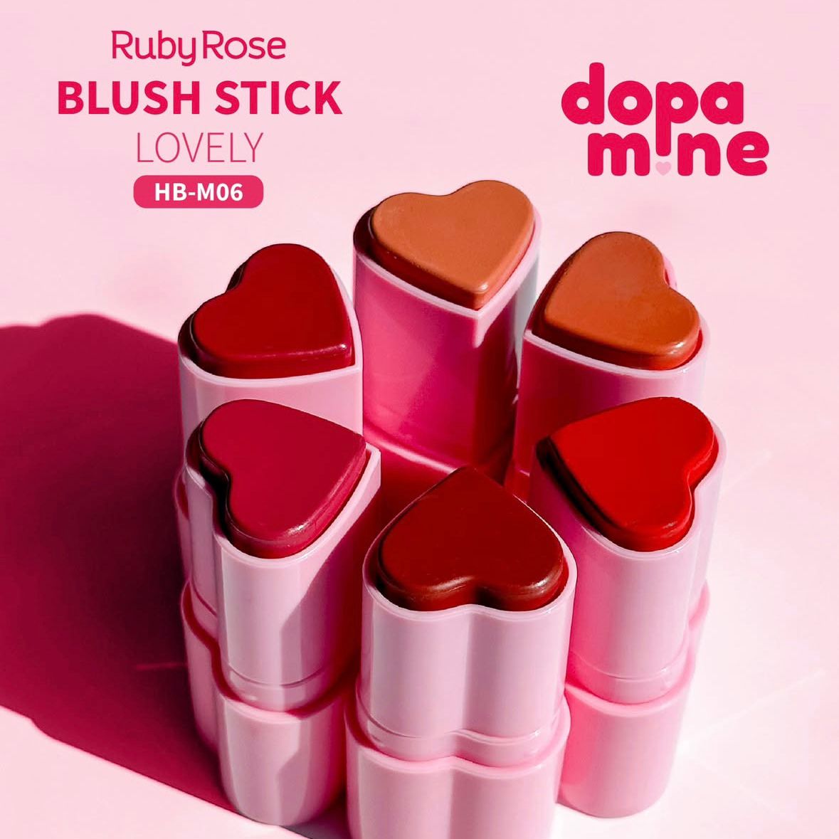Blush Stick Lovely Dopamine (COR Acts of Service) - Ruby Rose - Imagine Tudo Isso