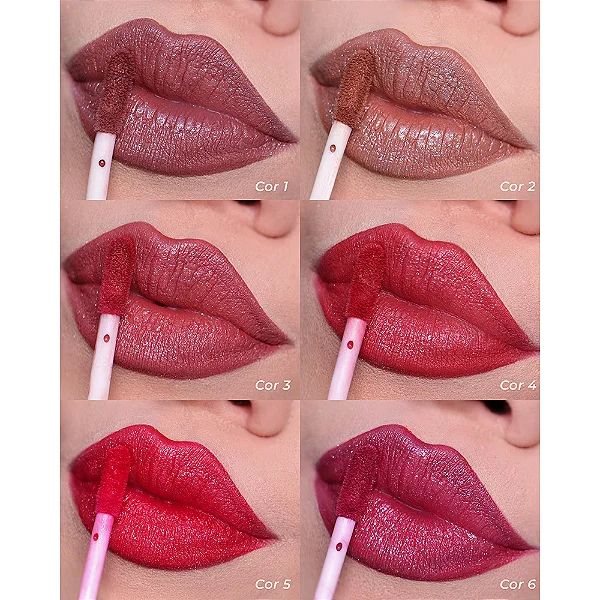 Batom Líquido Secret Glow (COR 5) - SP Colors - Imagine Tudo Isso