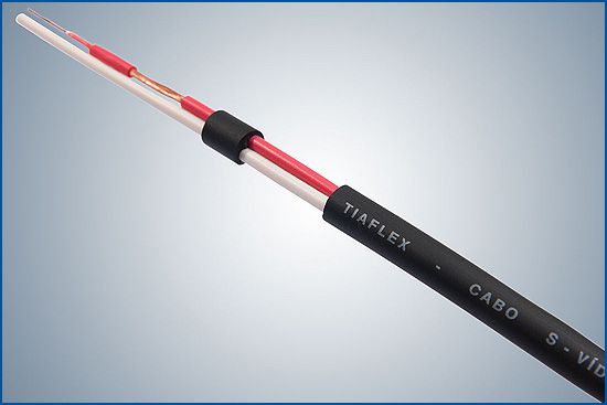 Cabo S-Vídeo ( S-VHS ) - Tiaflex